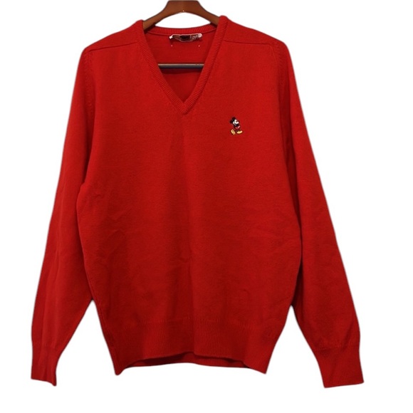 Pringle | Sweaters | Vintage Pringle Scotland Wool 982 Mickey Mouse ...